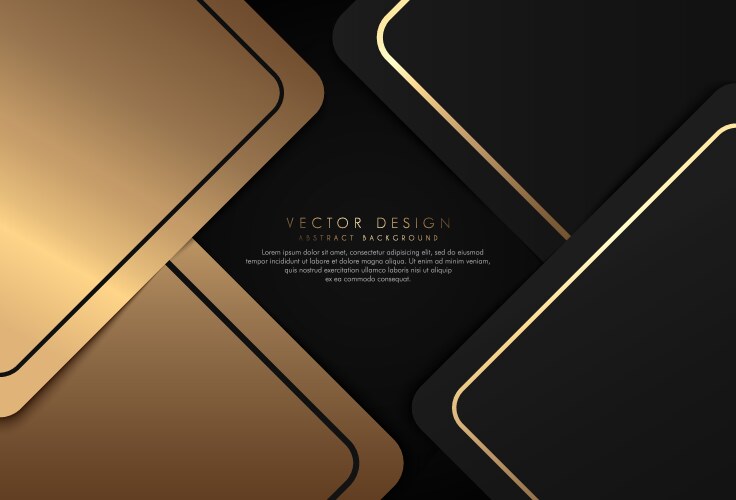 Elegant Black Gold Background Vector Images (over 150,000)