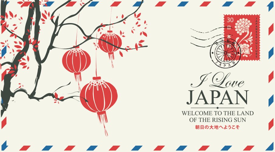 Japanese welcome Vector Images & Graphics for Commercial Use | VectorStock