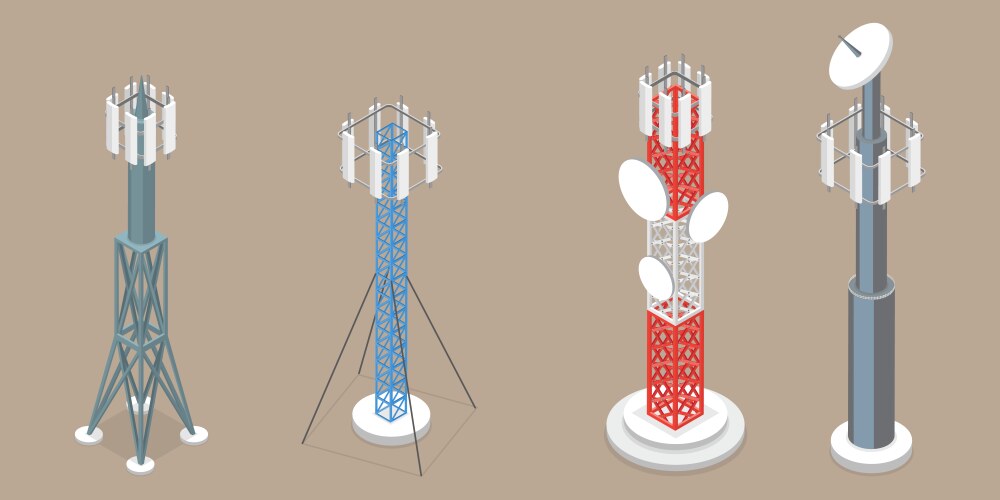 Telecom Tower Icon Vector Images (over 1,200)