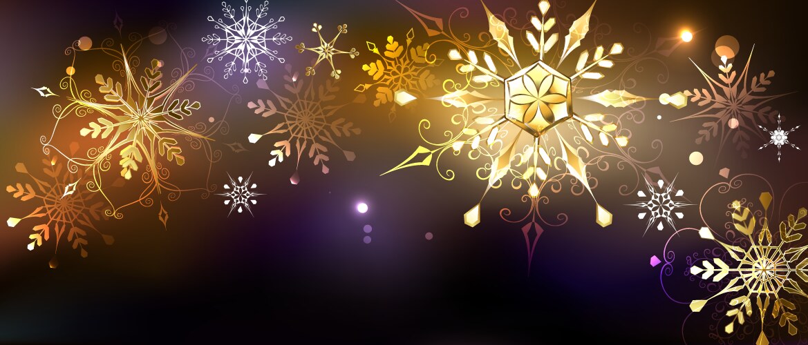 Festive snowflakes background red Royalty Free Vector Image