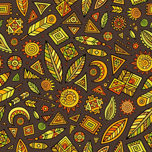 Native fabric geometric design kilim ethnic Vector Image