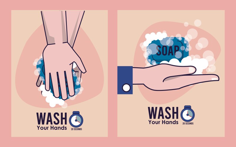 Handwashing Poster Vector Images (over 260)