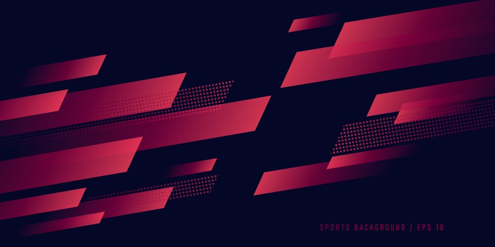Orange red grey geometric speed technology Vector Image