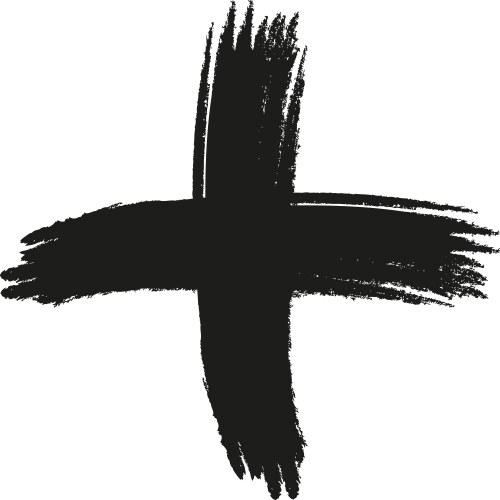 Painted Cross Vector Images (over 12,000)