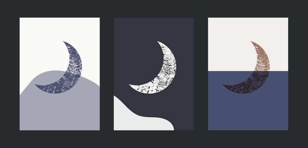 Minimalist Moon Vector Images (over 9,300)