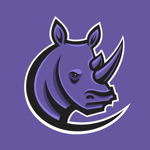 Shark mascot logo Royalty Free Vector Image - VectorStock