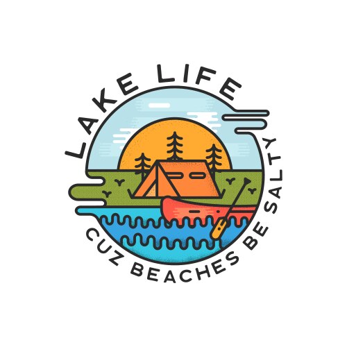 Lake Life Vector Images (over 9,500)