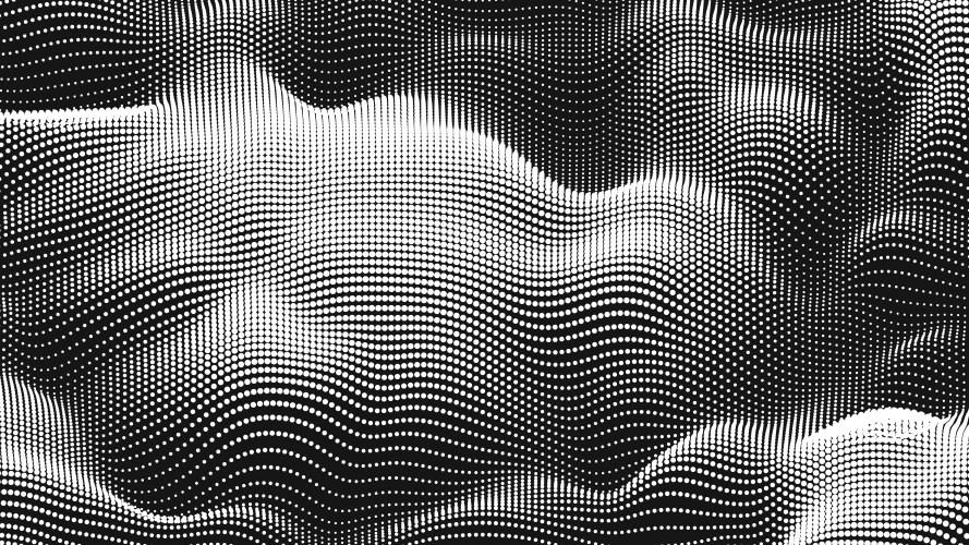 Point wave noise texture abstract dot background Vector Image