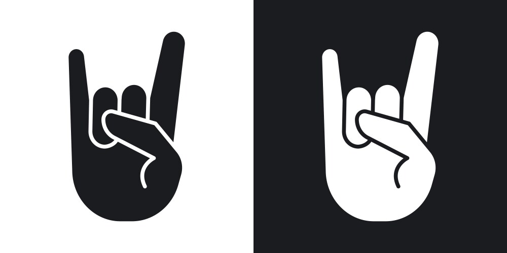 Devil Hand Gesture Vector Images (over 670)