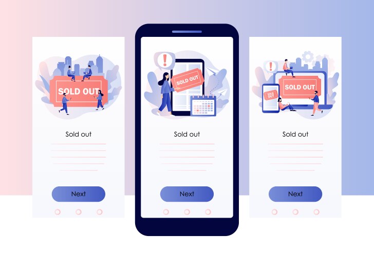Sold Out Ticket Vector Images (over 190)