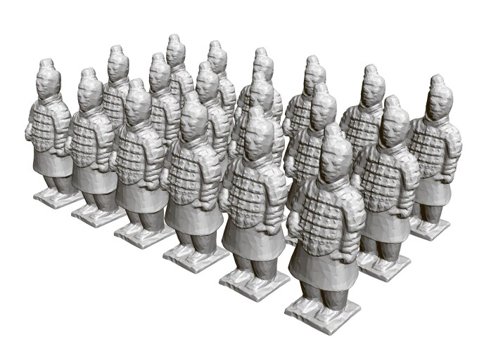 Terracotta Warriors Vector Images (41)