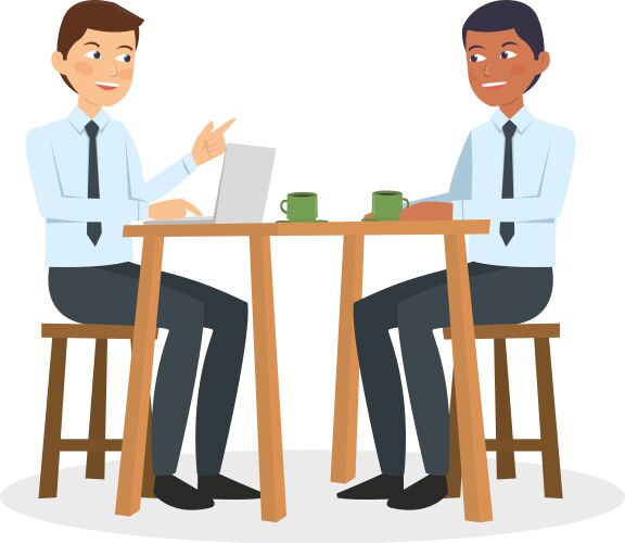 Two People Talking Drawing Vector Images (over 540)