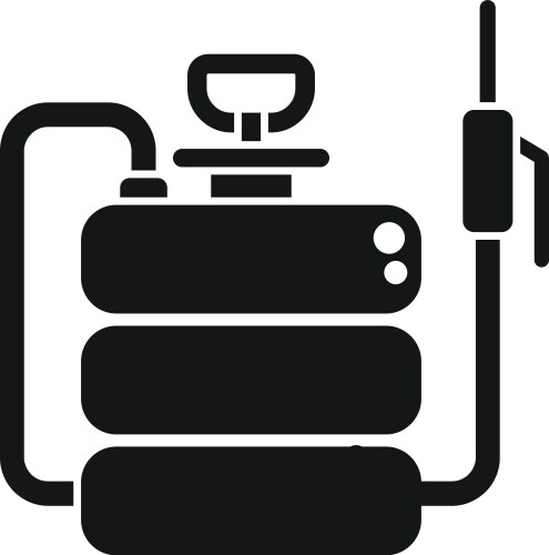 Professional farming sprayer for herbicide Vector Image