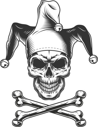 Jester Skull Vector Images (over 300)