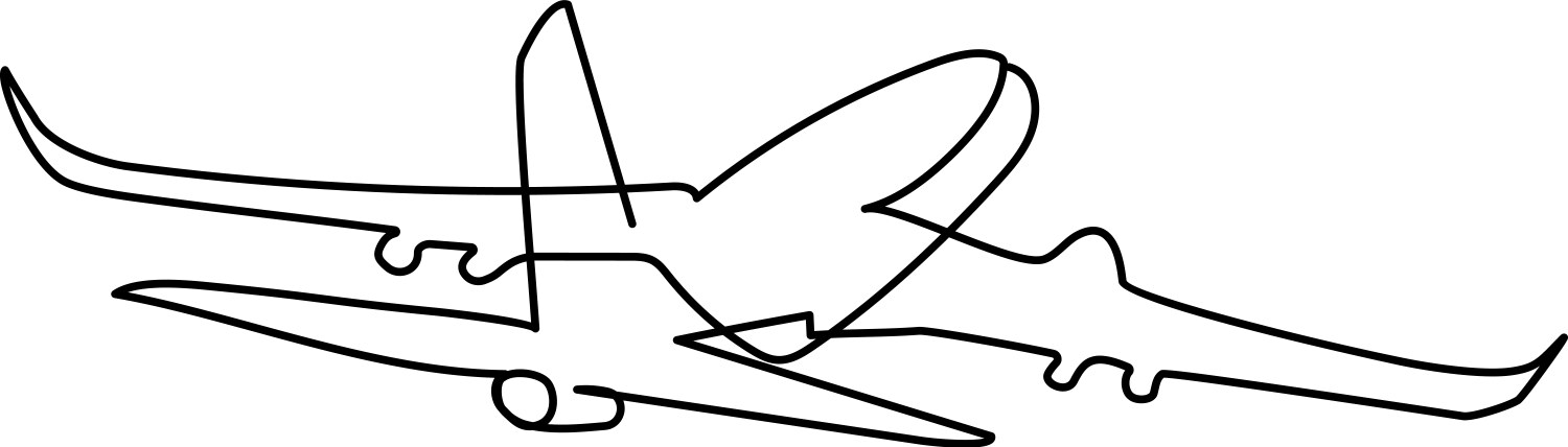 Plane Line Art Vector Images (over 24,000)