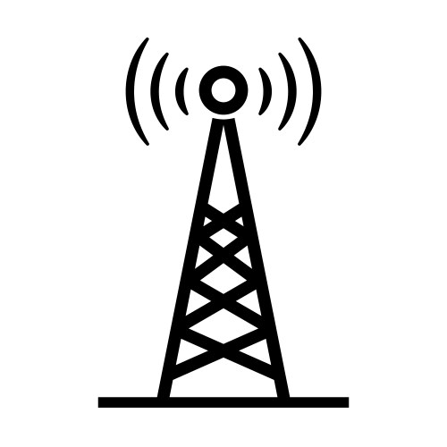 Base station antenna and signal transmission Vector Image