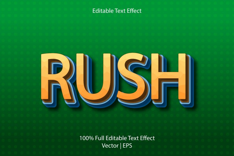 Sweet candy editable text effect cartoon style Vector Image