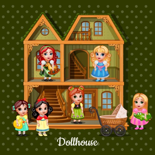 Doll House Vector Images (over 1,400)