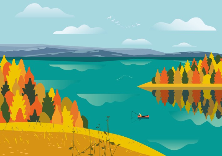Landscape Royalty Free Vector Image - VectorStock