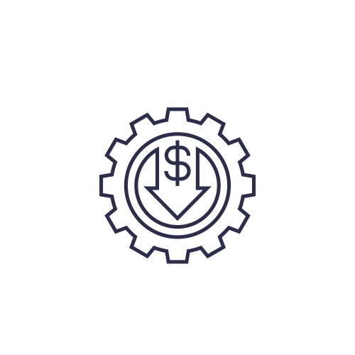 Reduce Cost Icon Vector Images (over 3,400)