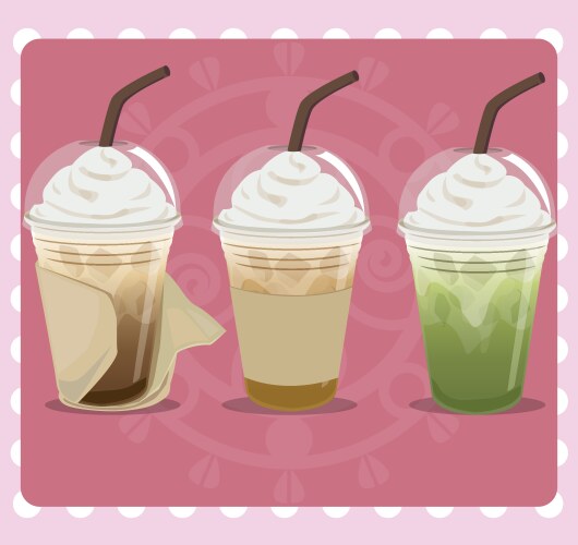 Ice Coffee Drink Vector Images (over 24,000)