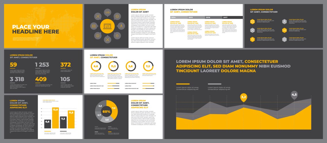 Trading infographic elements Royalty Free Vector Image