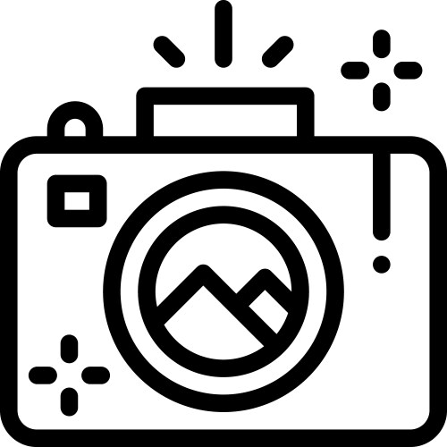 Cooling icon thin linear style design isolated Vector Image