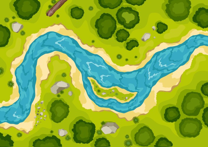 Cartoon Grass Top View Vector Images (over 770)