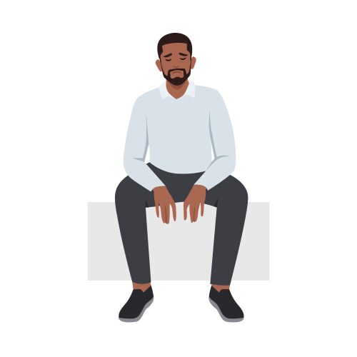 Lonely Man on Bench Vector Images (over 150)