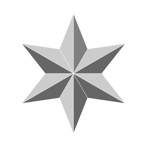 4 point star icons Royalty Free Vector Image - VectorStock