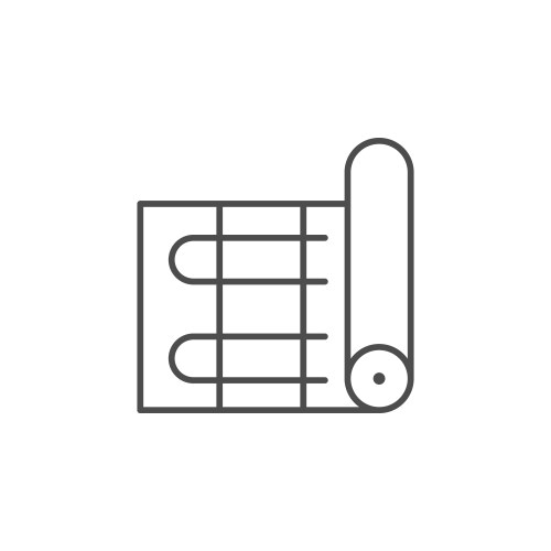 Electric arc furnace icon thin light regular Vector Image