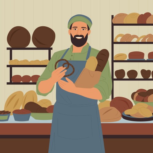 Bread Cartoon Vector Images (over 63,000)