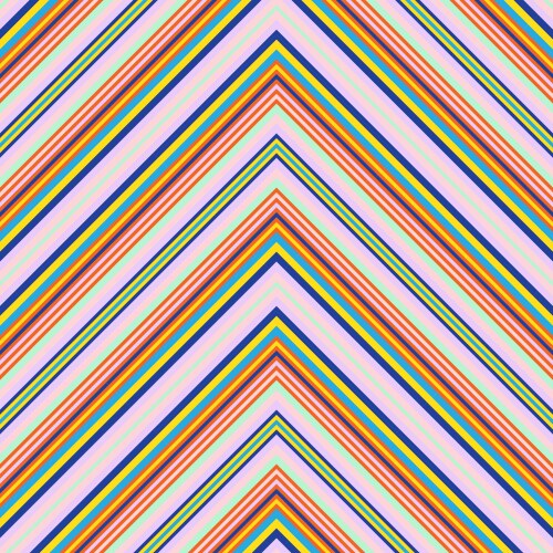 Rainbow chevron diagonal stripes seamless pattern Vector Image