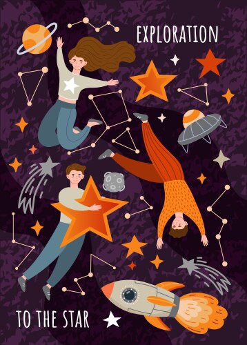 Space Exploration Poster Vector Images (over 7,000)