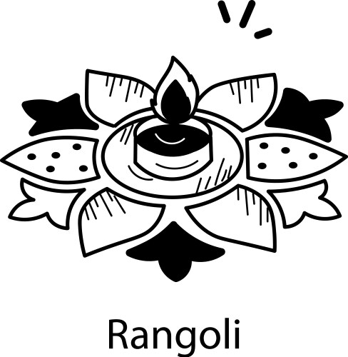 Rangoli Vector Images (over 7,400)