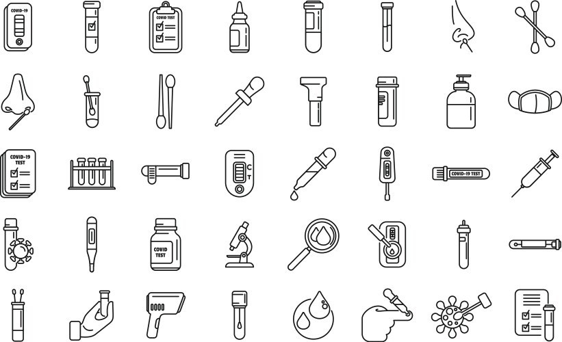 Covid Test Vector Images (over 12,000)