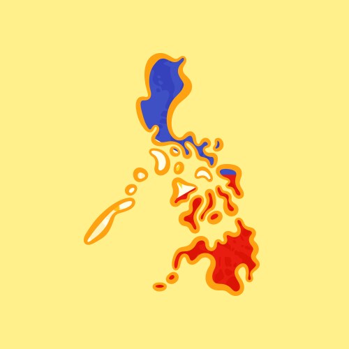 Philippines border flag Vector Images & Graphics for Commercial Use ...