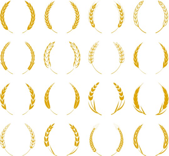Simple Wheat Logo Vector Images (over 4,200)