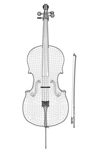 Viola Outline Drawing Vector Images (over 190)