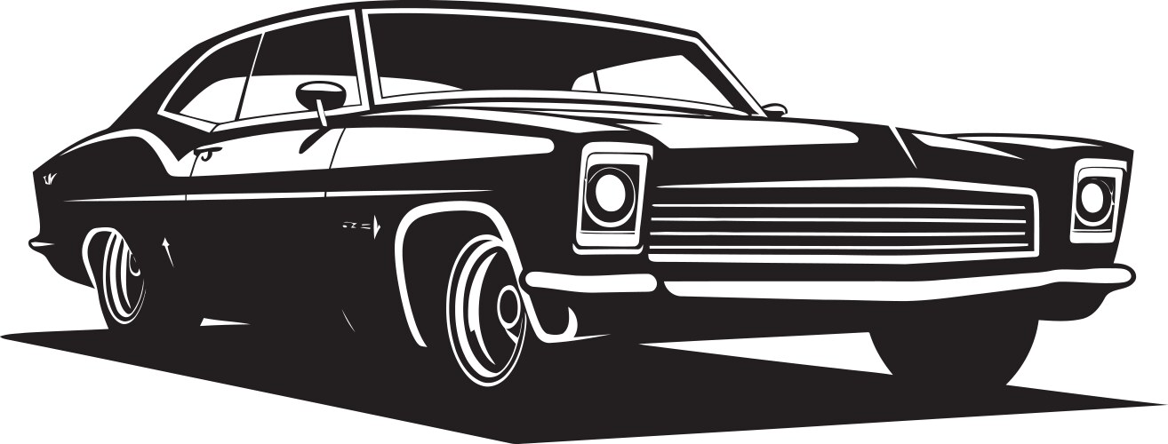 Power and performance muscular american logo Vector Image