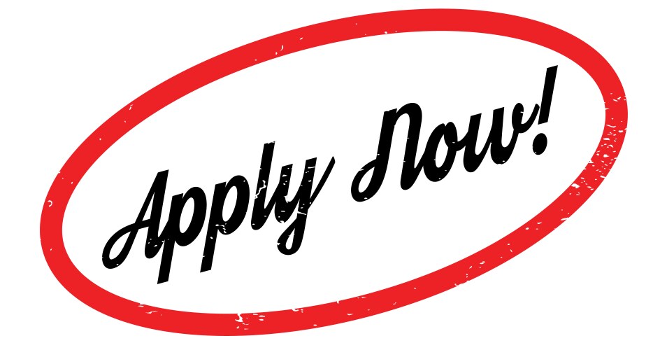 Apply now sticker Royalty Free Vector Image - VectorStock