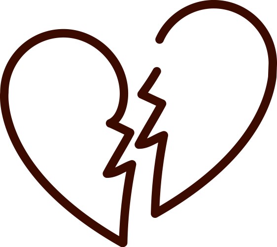 Breakup Symbol Vector Images (over 2,900)