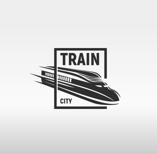 Hand drawing flat style metro train in dubai Vector Image
