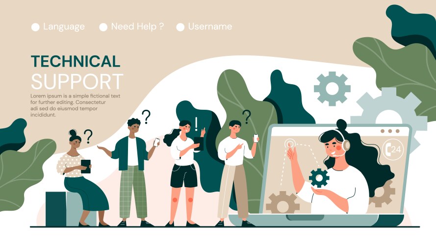 Angry queue in store dissatisfied customers line Vector Image