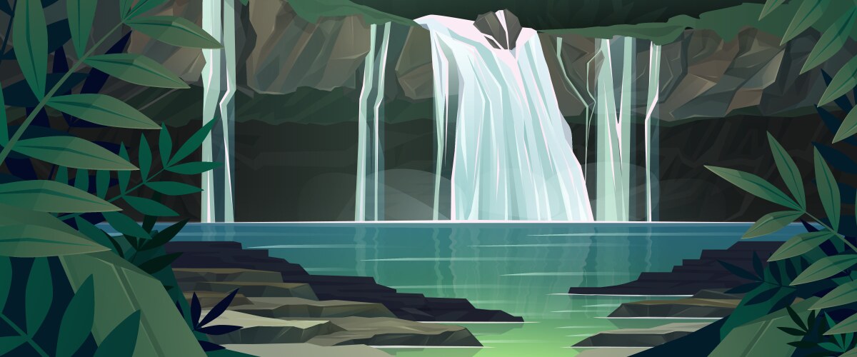 Waterfall Cartoon Vector Images (over 3,600)