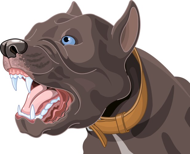 Barking dog Royalty Free Vector Image - VectorStock