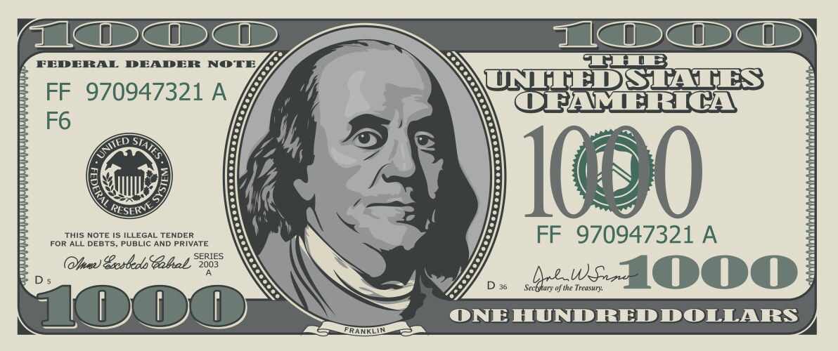 Dollar Bill Vector Images (over 66,000)