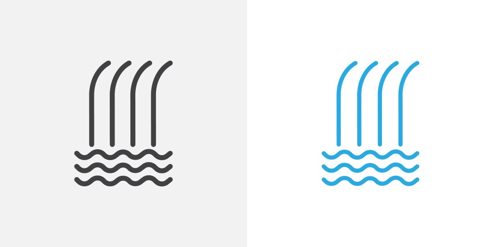 Waterfall Symbol Vector Images (over 4,000)