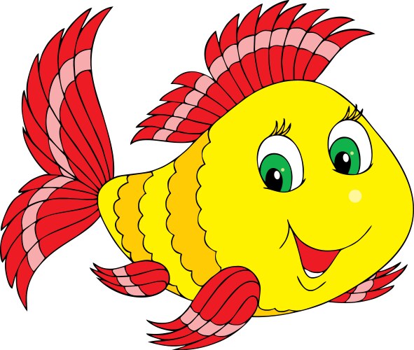 Coral fish Royalty Free Vector Image - VectorStock