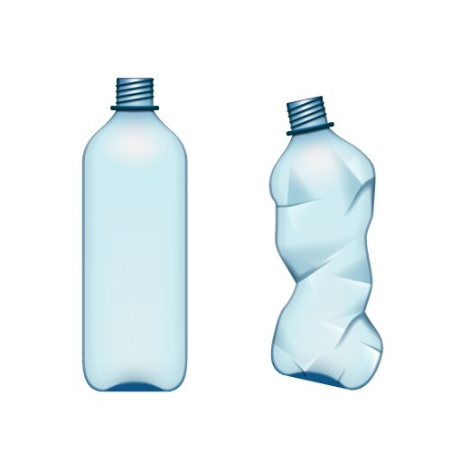 Plastic bottle Royalty Free Vector Image - VectorStock